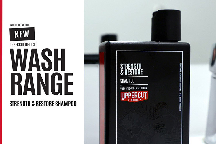 Uppercut Strength & Restore Shampoo : Shampoo mit Biotin und Koffein ...