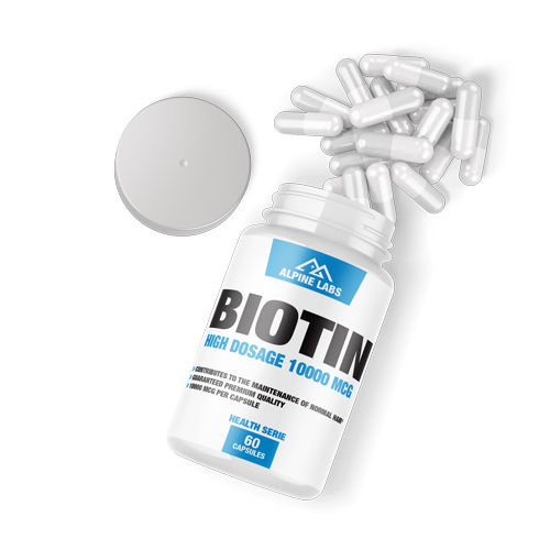 Biotin : Biotine en capsules de Alpine Labs